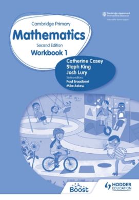 Hodder Cambridge Primary Mathematics Workbook 1 Second Edition - EDUWIZ
