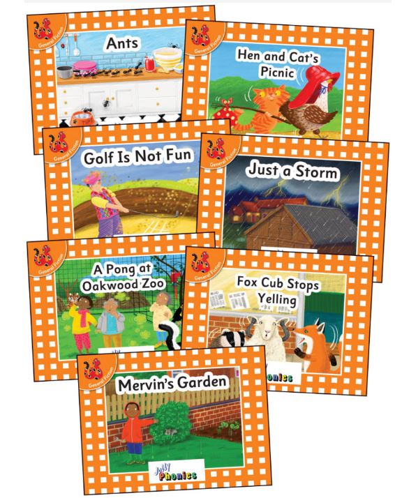 Jolly Phonics Orange Level Readers Complete Set – EDUWIZ